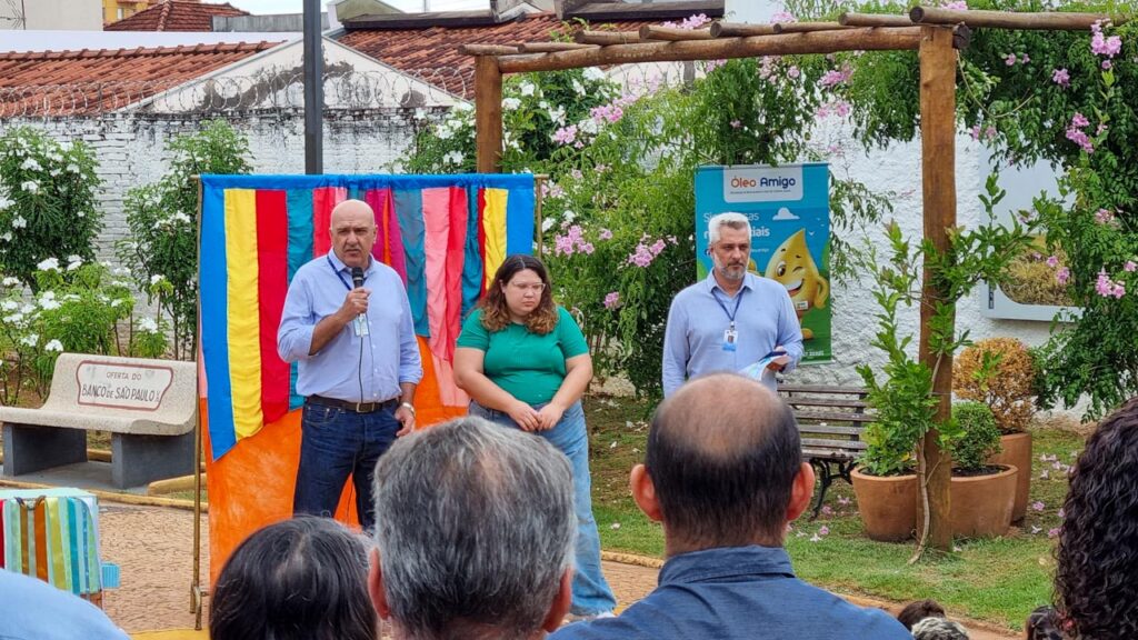 UNILINS - UNILINS presente no lançamento das ações com a SABESP de Lins